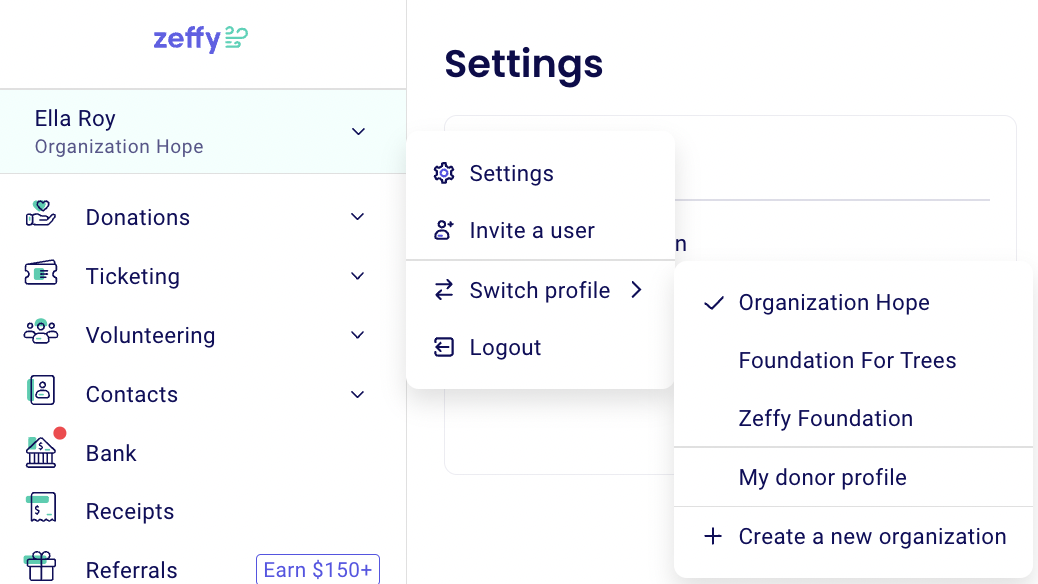 How to manage multiple Accounts